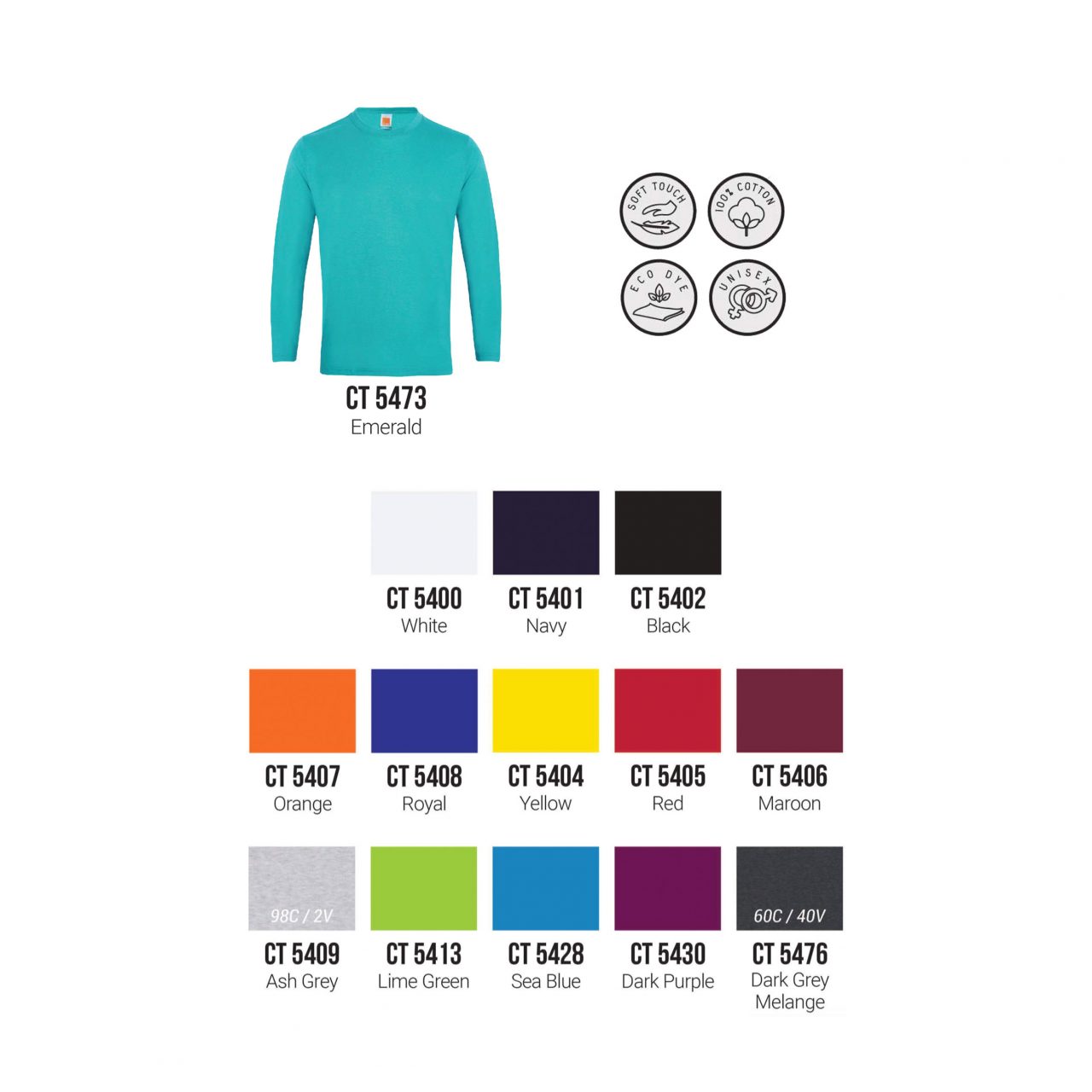 Custom Cotton Round Neck T-Shirt Printing in Singapore | Monster Prints