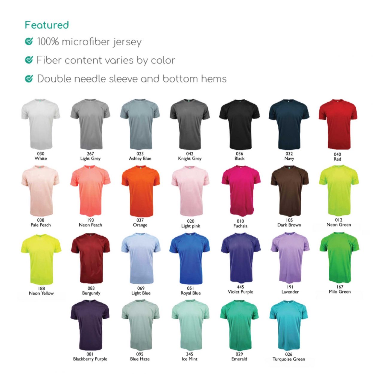 Dri Fit Round Neck T-Shirt Printing in Singapore | Monster Prints