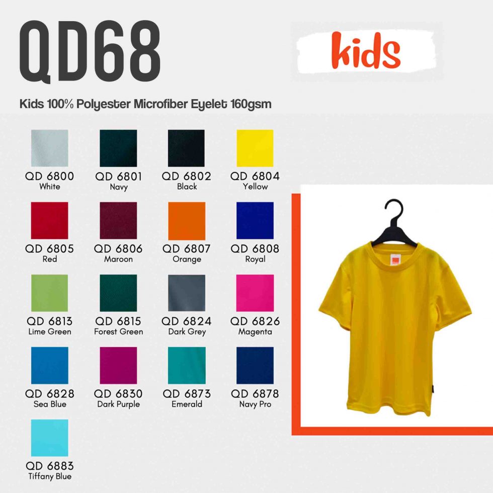 Dri Fit Round Neck T Shirt Printing In Singapore Monster Prints